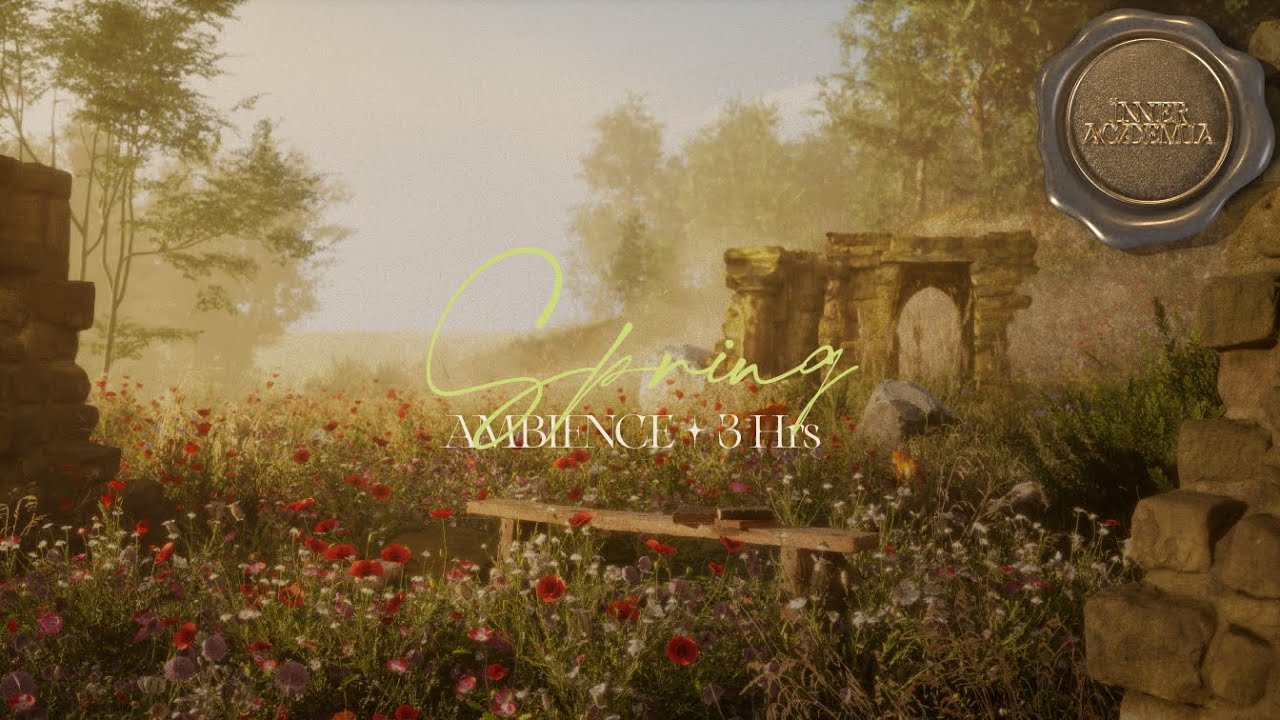 Spring Forest Ambience 🌿💘 Relaxing Nature ASMR Ambience for Relax ...