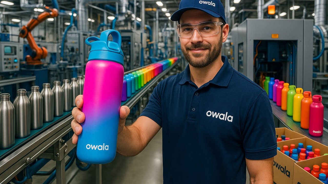 El SECRETO detrás de las BOTELLAS OWALA: ¿Cómo se FABRICAN y por qué ...
