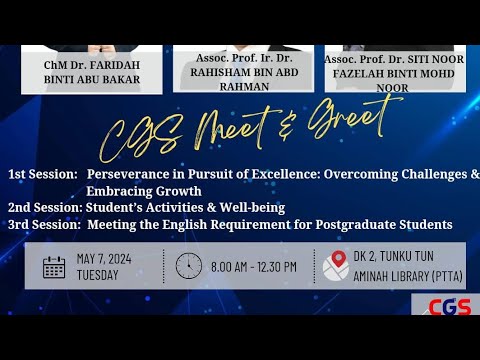 postgraduate Students' Week UTHM Malaysia #youtubeshorts #shorts #uthm ...