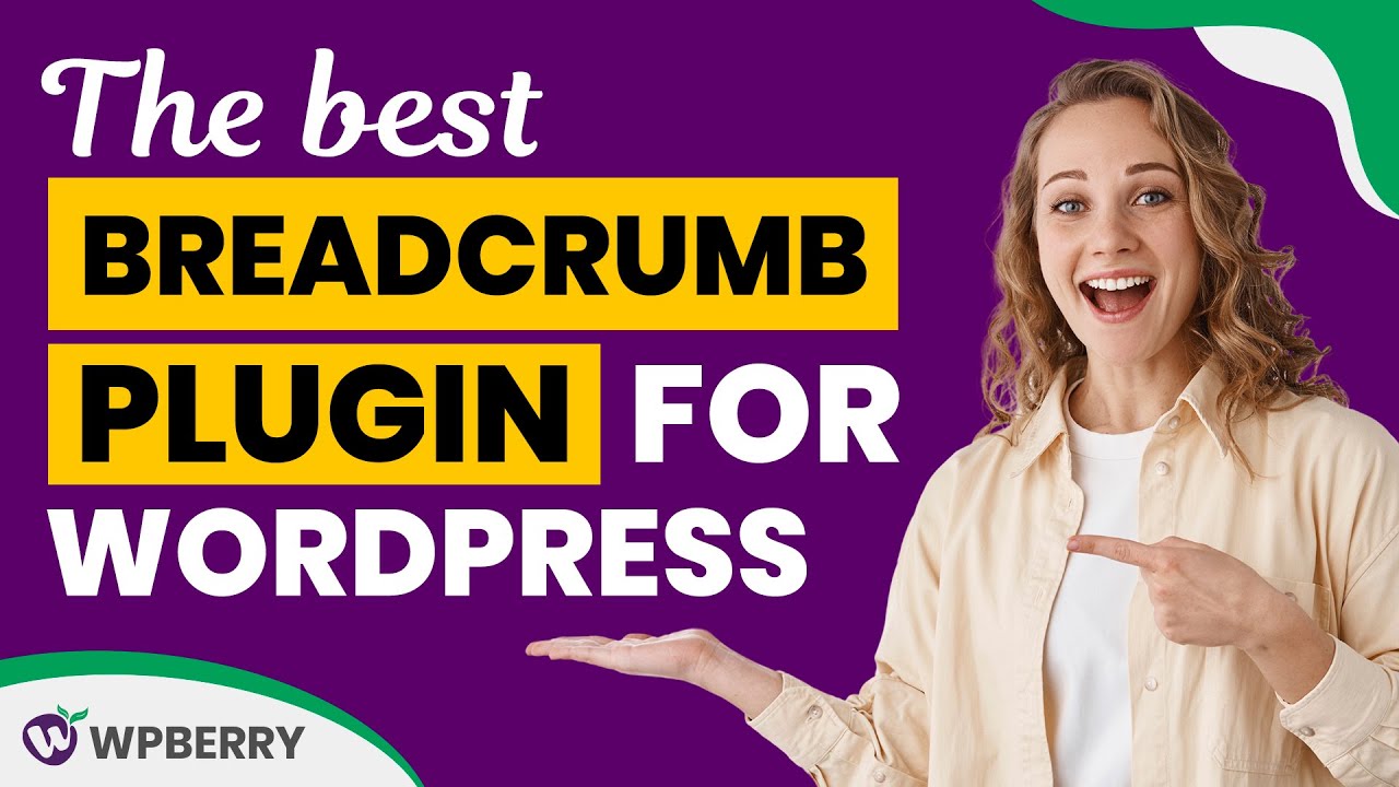 The best breadcrumb plugin for wordpress - YouTube