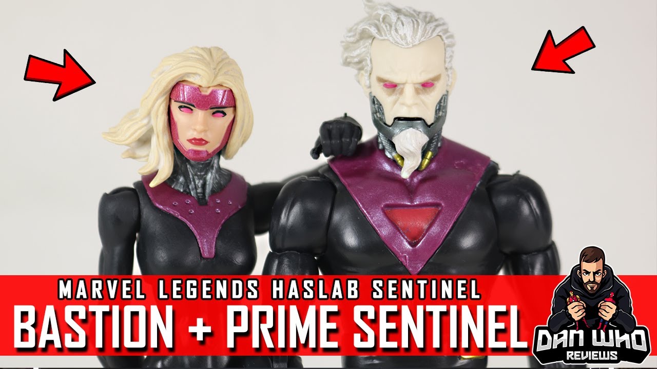 Marvel Legends Haslab Sentinel Bastion & Prime Sentinel Review - YouTube