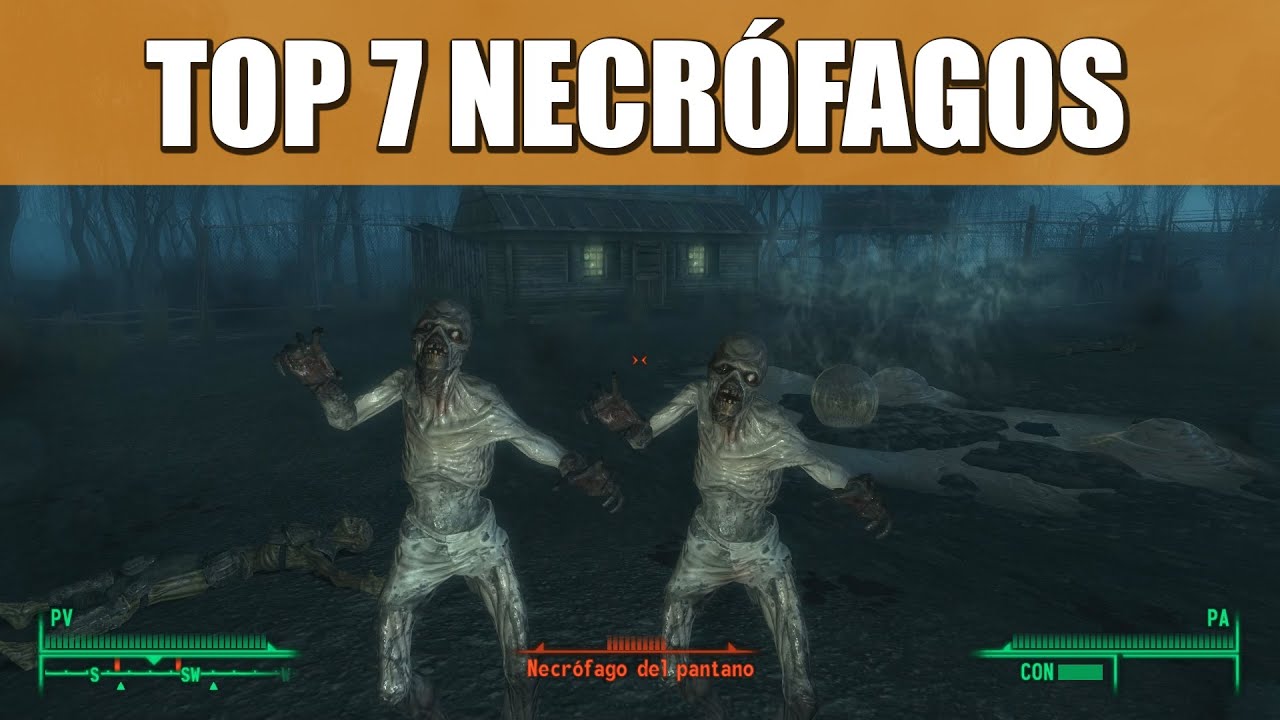 FALLOUT 3 | TOP 7 NECRÓFAGOS - YouTube