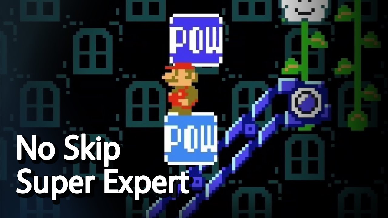No-Skip Super Expert Episode 22 from Mario Maker 2 - YouTube