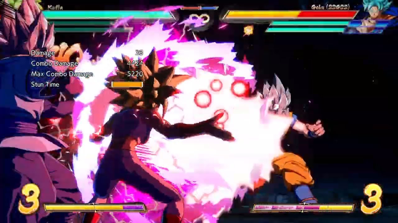 DBFZ Kefla Triple Hellzone Combo - YouTube