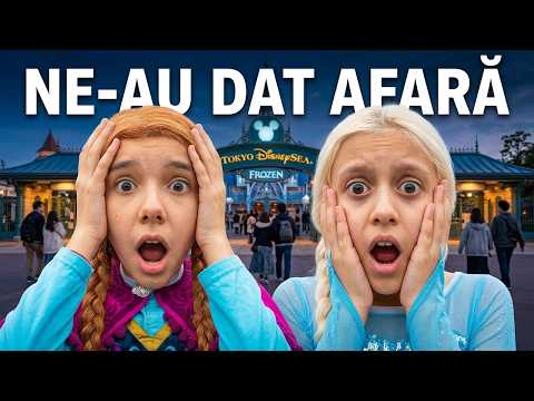 NE-AU DAT AFARĂ de la Frozen după 2 ORE la coadă… 😳 Disney Sea Japonia