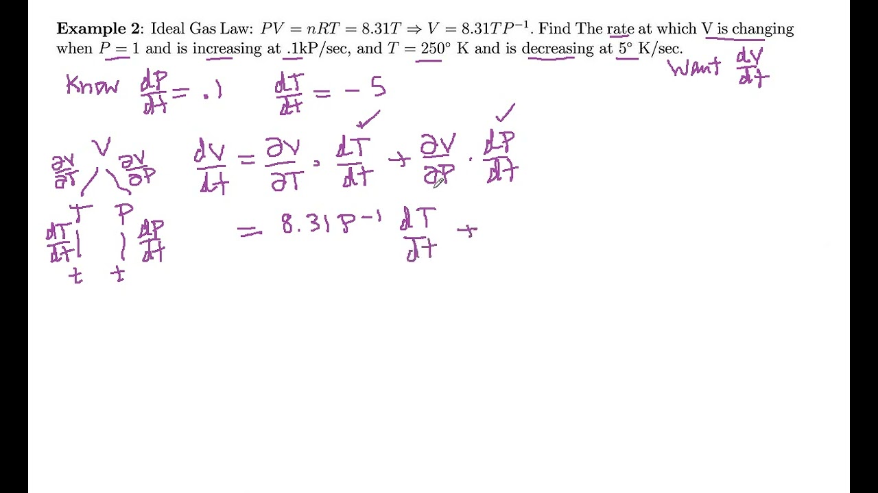 Math 241 Section 14.5 Example 2 - YouTube
