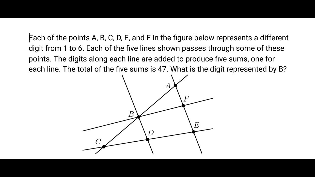 2020 AMC 8 Problem 16 Solution - YouTube