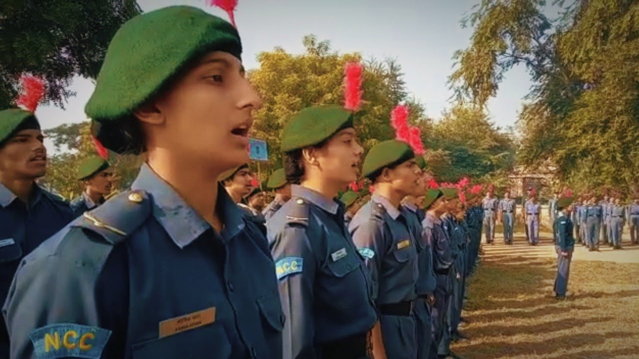 1 UP Air SQN NCC Agra || NCC song - YouTube