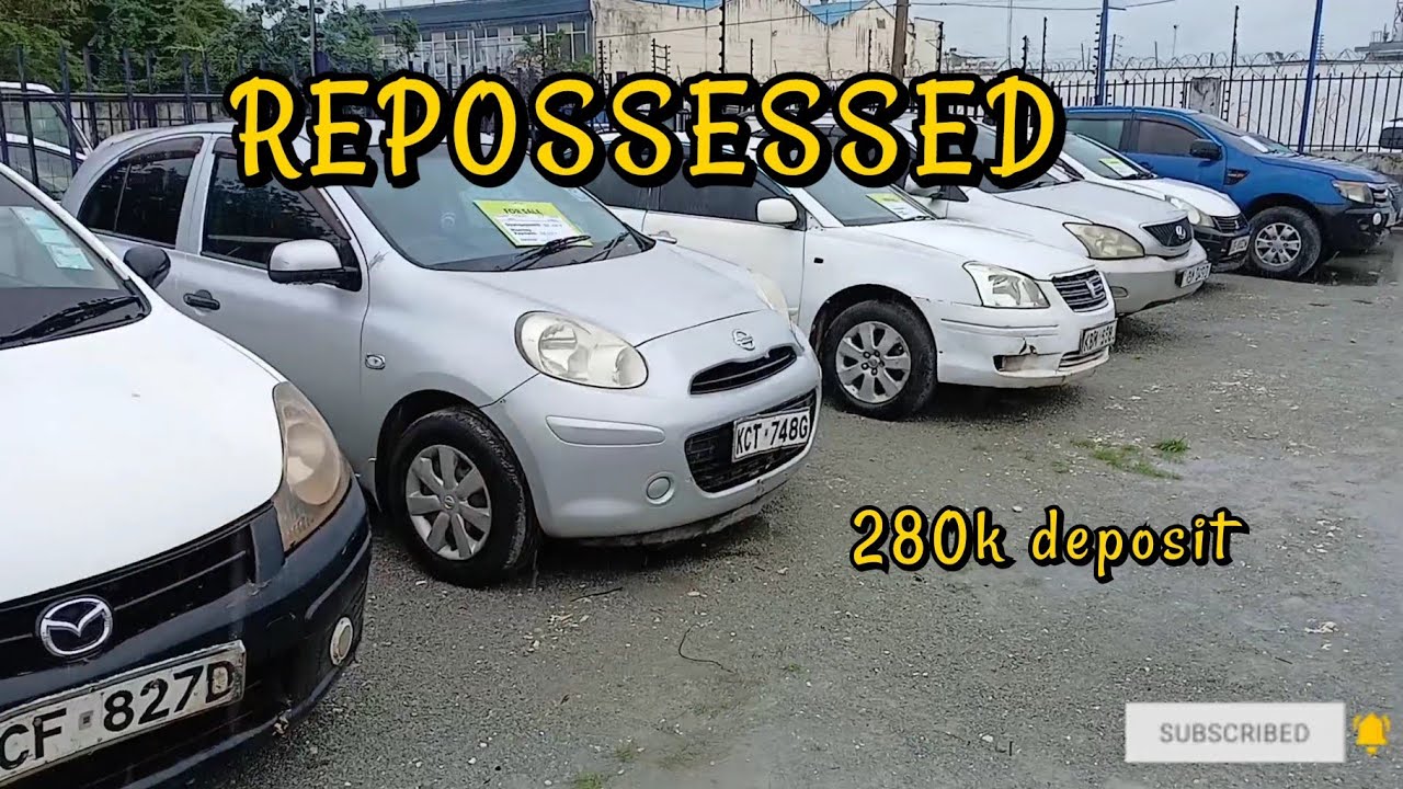 REPOSSESSED CARS WITH HIRE PURCHASE OPTIONS-0717227555 - YouTube