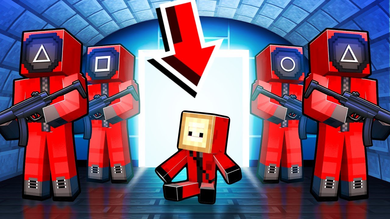 NEDEN SQUİD GAME ASKERLERİ BENİ EVLAT EDİNDİ? - Minecraft - YouTube