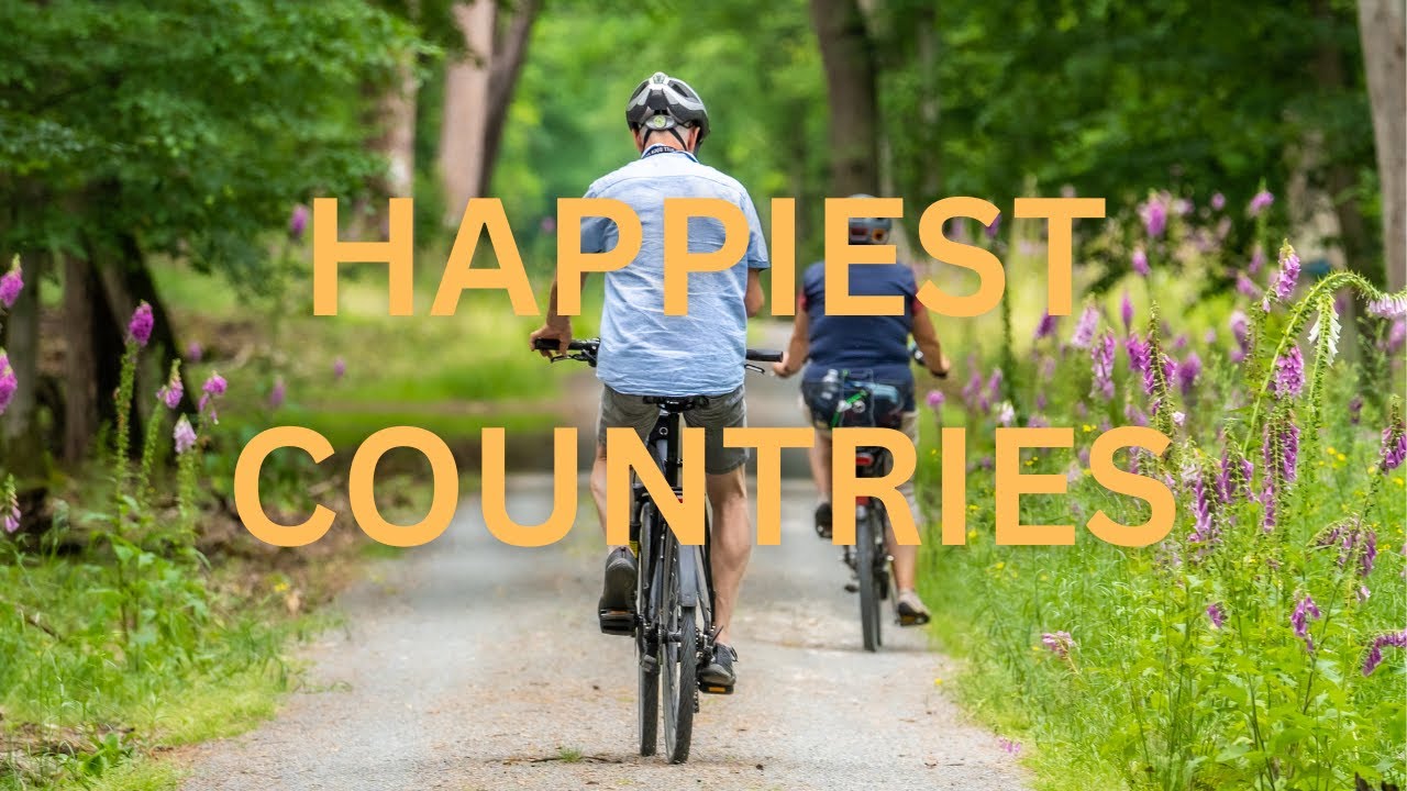 Top Happiest Countries In The World: Happy People - YouTube