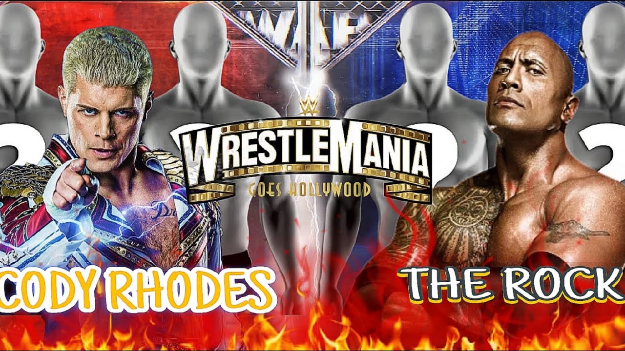 Team Cody Rhodes vs Team The Rock in WWE 2K23 GAMEPLAY - YouTube