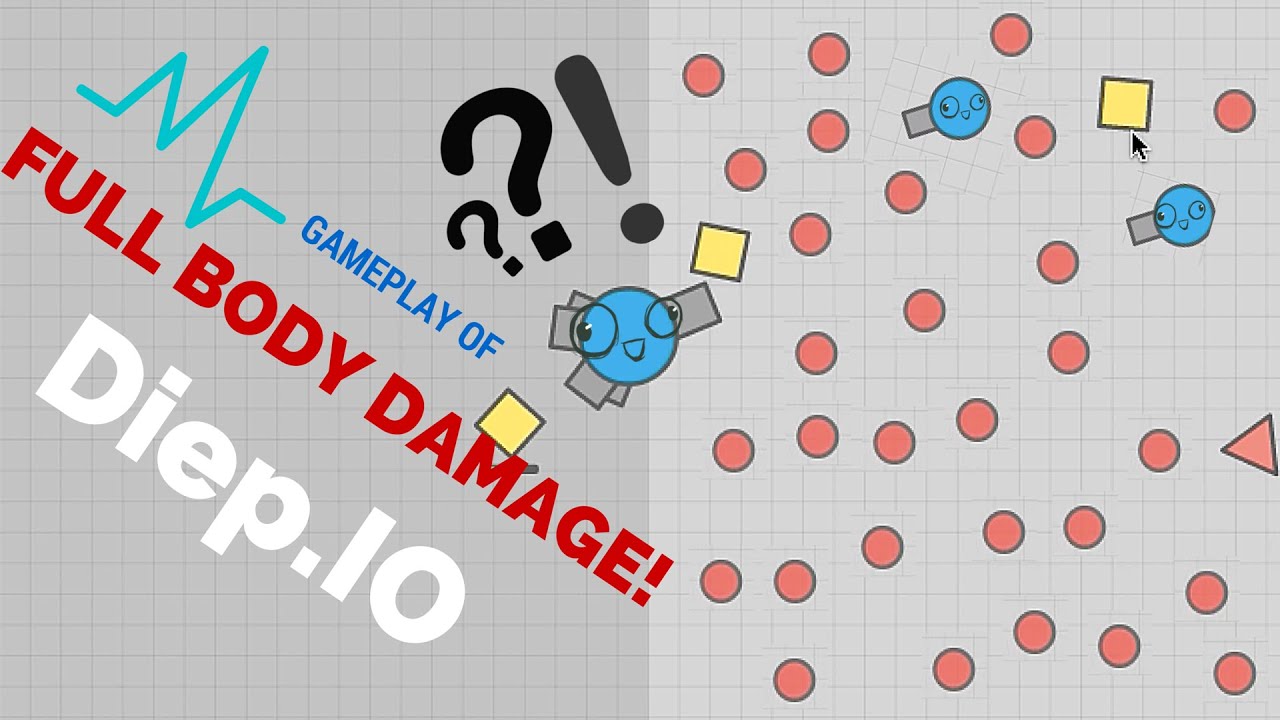 [Diep.io] Story of a Body Damage Jet 빛 보다 빠른 제트기!!! - YouTube