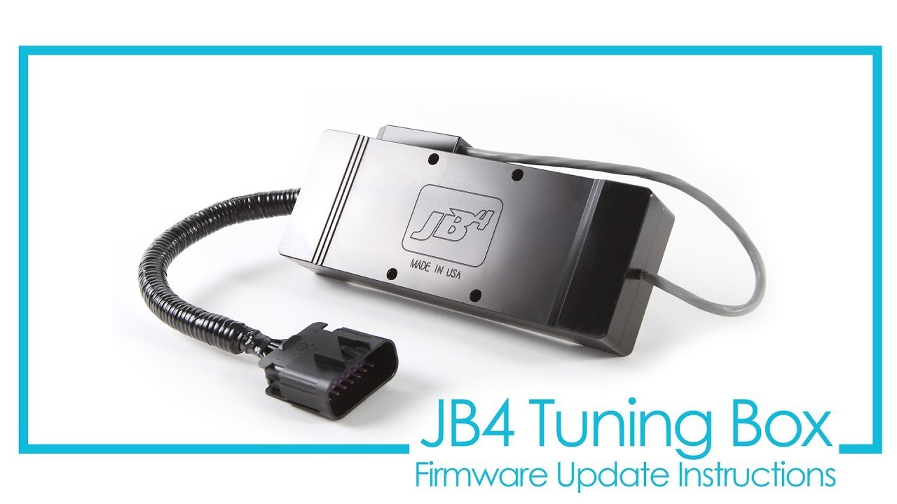 JB4 Firmware Update & Map Label Update - YouTube