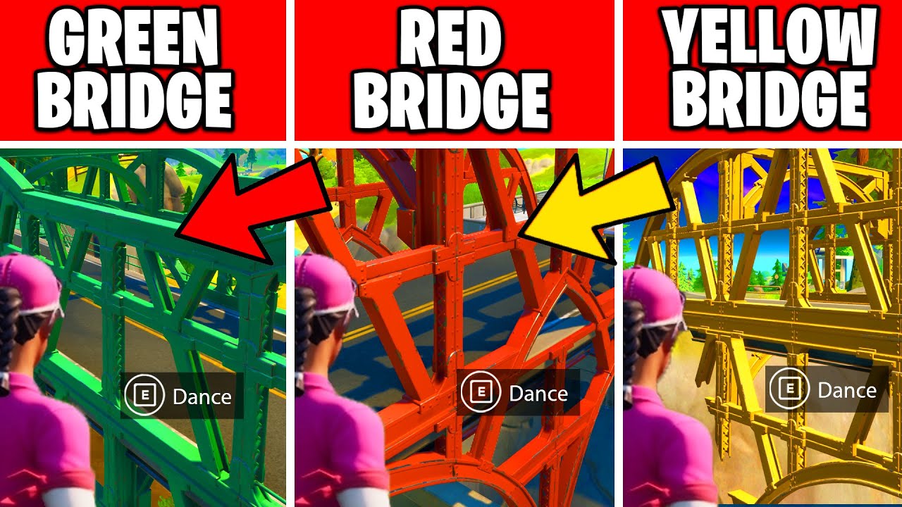Dance at the Green Steel Bridge, the Yellow Steel Bridge, and the Red ...