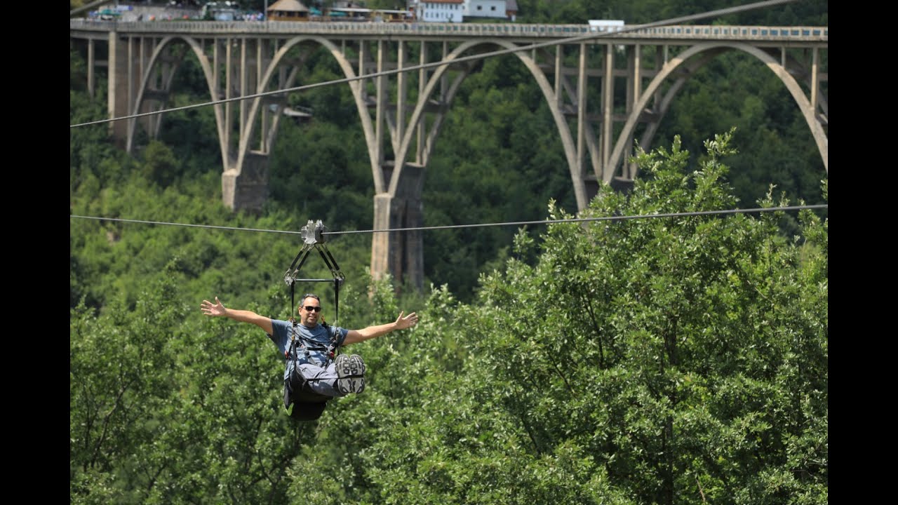 ROAD TRIP PART 2 MONTENEGRO 2024 ZIP LINE TARA BRIDGE KOLASIN BUDVA ...