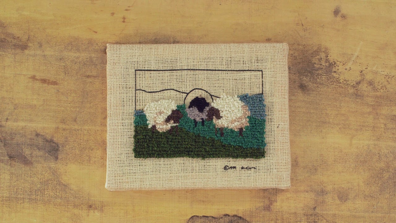 Traditional Rug Hooking Kit - YouTube