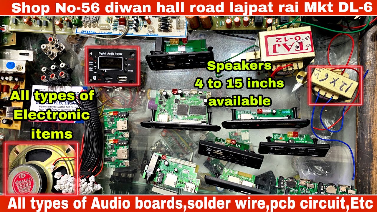 Galaxy Electronic all types of electronic items,Auido boards,bt card ...