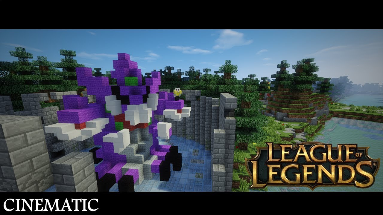 Minecraft - "League of Legends" Cinematic - YouTube