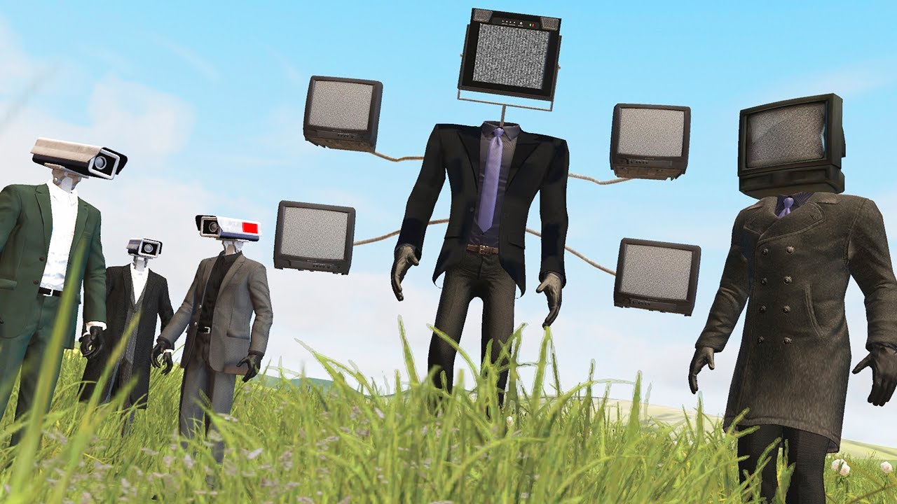 The Origin of the TV Man Boss... - YouTube