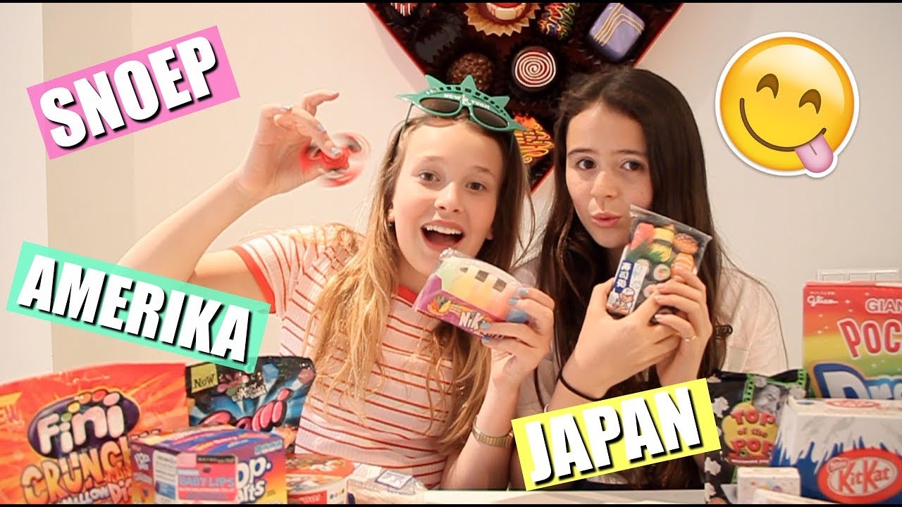 GEK SNOEP PROEVEN UIT AMERIKA EN JAPAN EN GRAPPIGE ITEMS UITPROBEREN ...