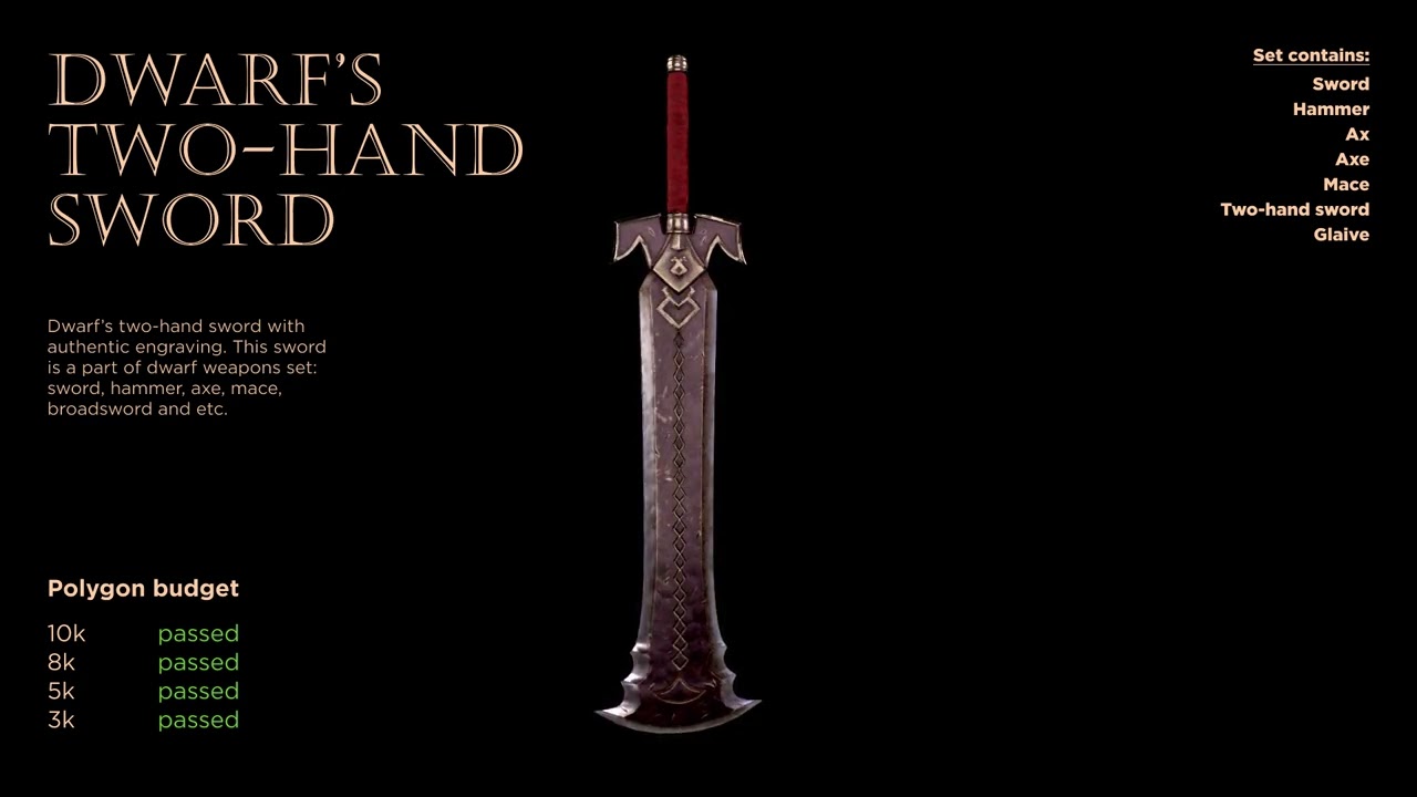 Dwarf’s Two-Hand Sword - YouTube