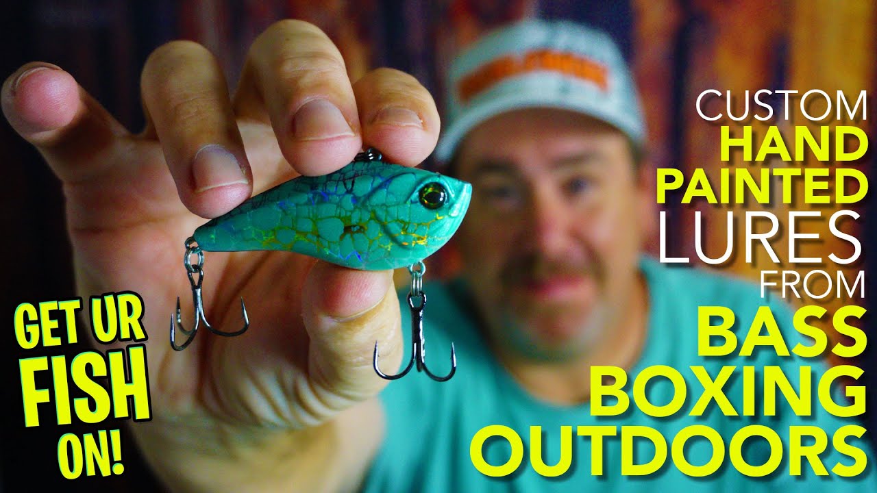 Custom Painted Bass Fishing Lures & Baits from Bass Boxing Outdoors ...