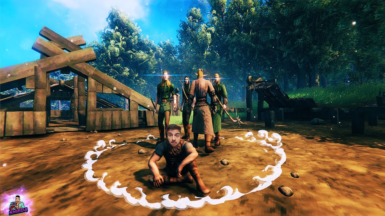 I found some Elf's while I was gathering Surtling Cores! Valheim Modded ...