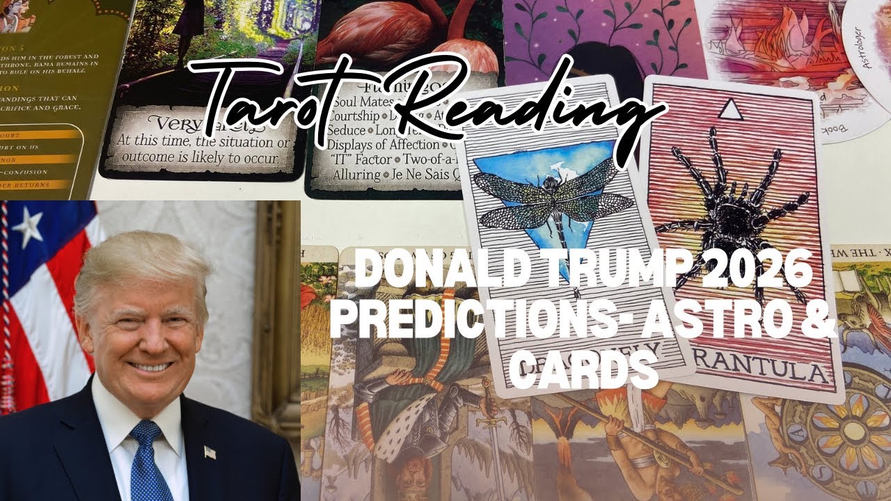 Donald Trump 2026 Astrology & Tarot Reading 🔮 The Energies Ahead - YouTube