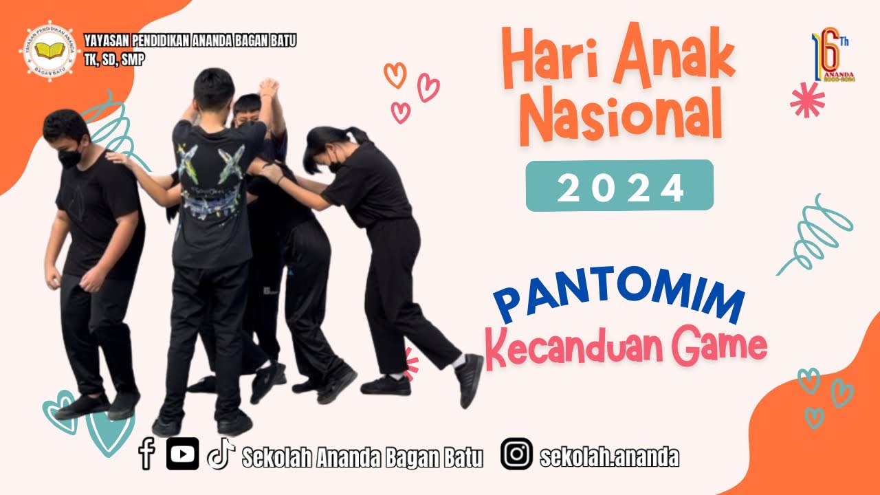 Pantomim "Kecanduan Game" || Pergormance By 8A Sekolah Ananda #pantomim ...