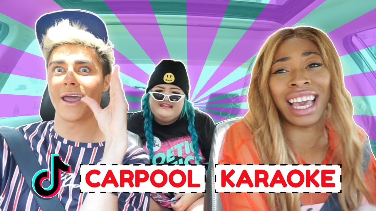 TikTok Car Pool Karaoke w/ Lauren Godwin, Sebastian Bails & Alex ...