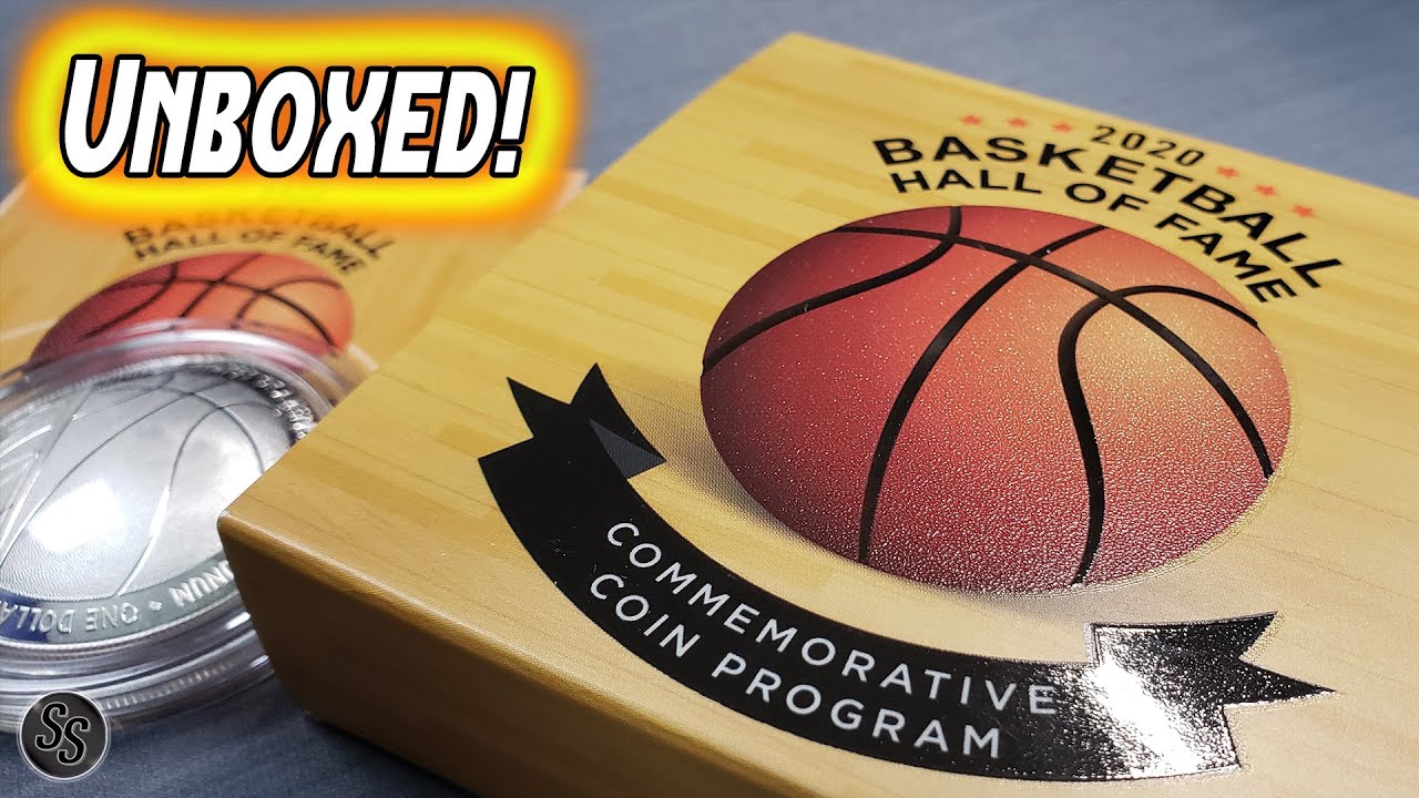 2020 SILVER Basketball Coin Unboxing! - YouTube