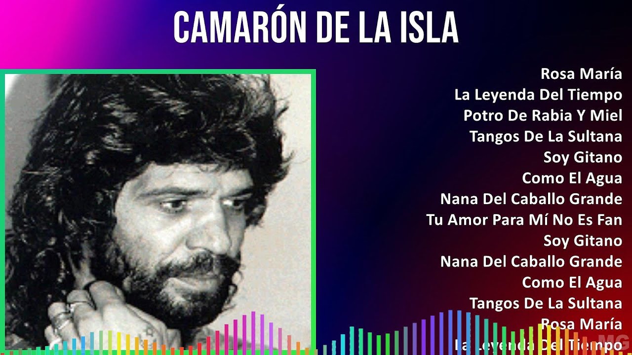 Camarón De La Isla 2024 MIX Las Mejores Canciones - Rosa María, La Leyenda Del Tiempo, Potro De ...