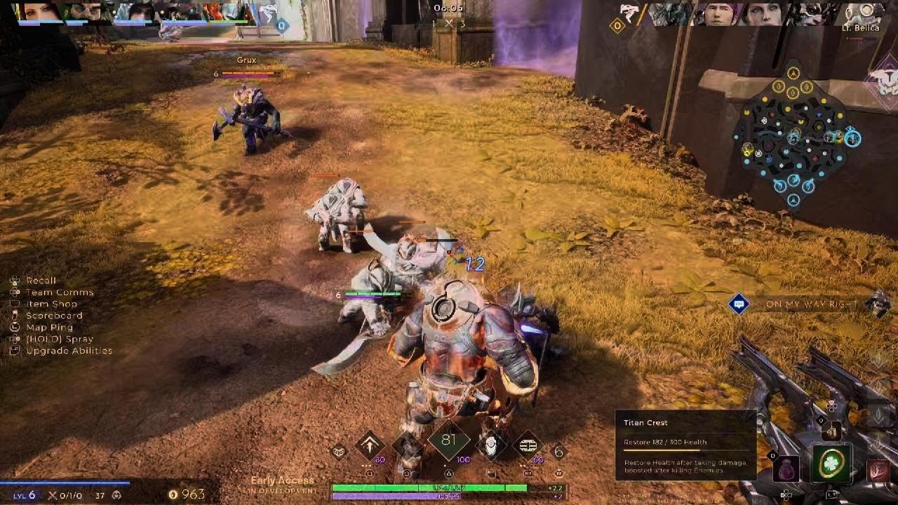 Predecessor ps5 steel vs grux - YouTube