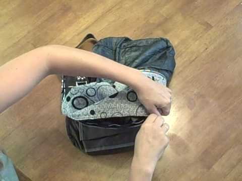 Varabella Handbags Hazel Black how it works - YouTube