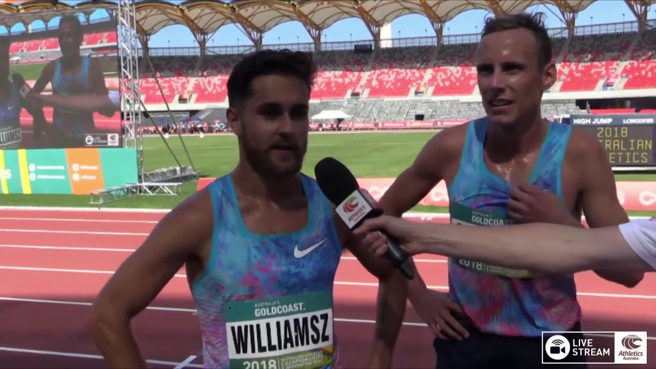 Ryan Gregson Jordan Williamsz Interview - Mens 1500 Final 1st and 2nd ...