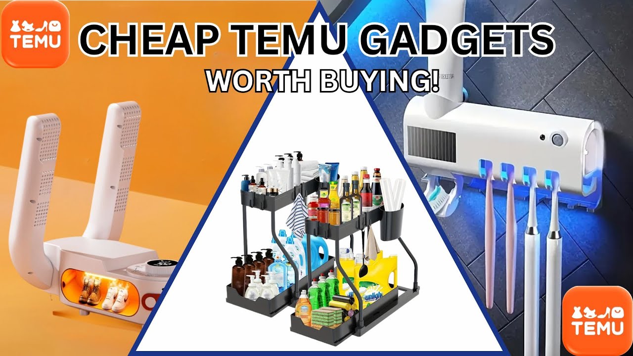 50 CHEAP Temu Gadgets That Are Actually WORTH IT! (With Prices) [Home ...
