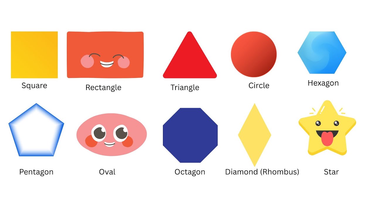 Learning Shapes #shapes #toddlers #fun Basic Shapes # ...