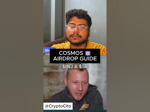 Cosmos Airdrop Guide with @cryptocito #atom #kuji #sei #inj #tia #celestia - YouTube