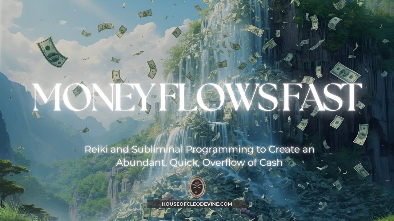 money flows fast create abundant, quick overflow - YouTube