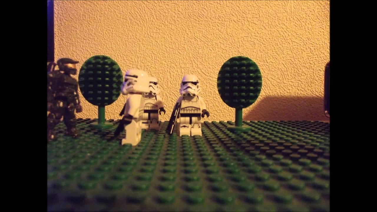 Spartan Omega VS a squad of Stormtroopers - YouTube