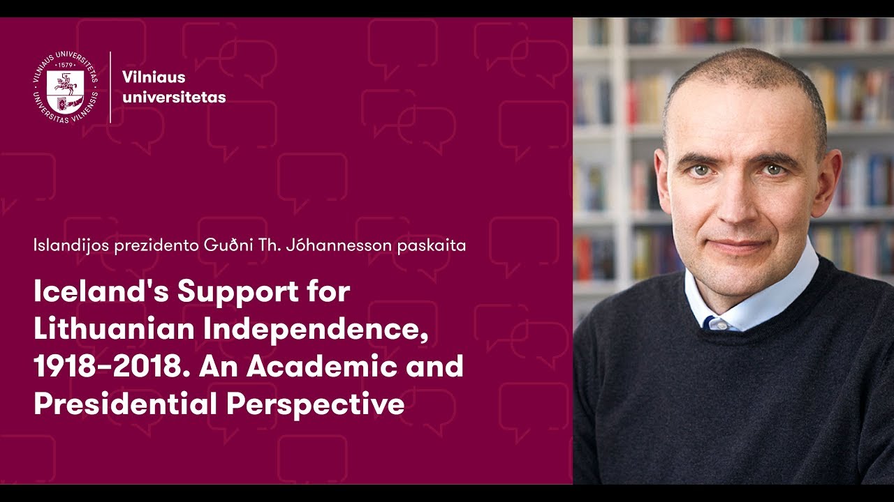 Lecture by the president of Iceland Guðni Th. Jóhannesson - YouTube