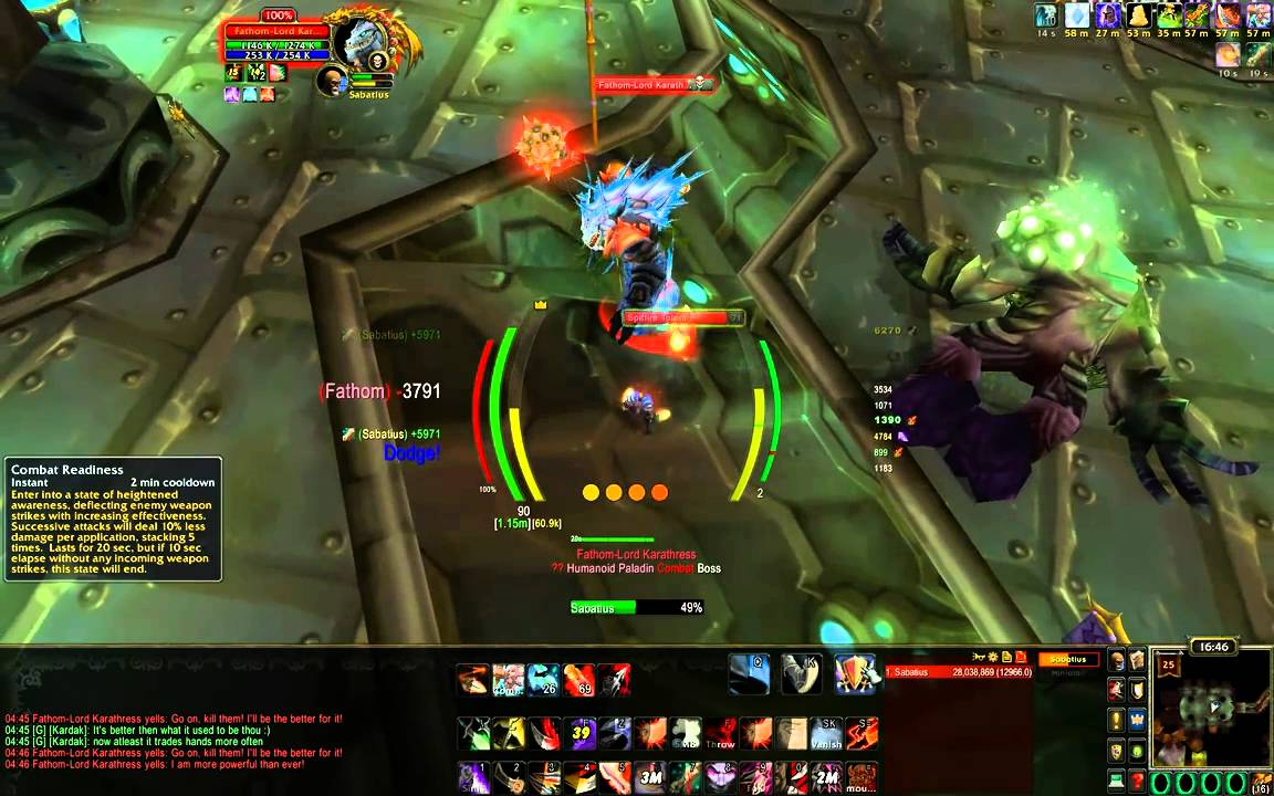 Sabatius rogue solo SSC Fathom-Lord Karathress wow - YouTube