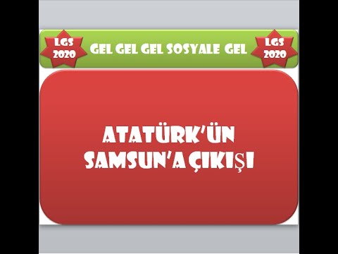 8.Sınıf İnkılap Tarihi //2.Ünite Milli Uyanış: Bağımsızlık Yolunda Atılan Adımlar-16// Yılmaz Kesgin