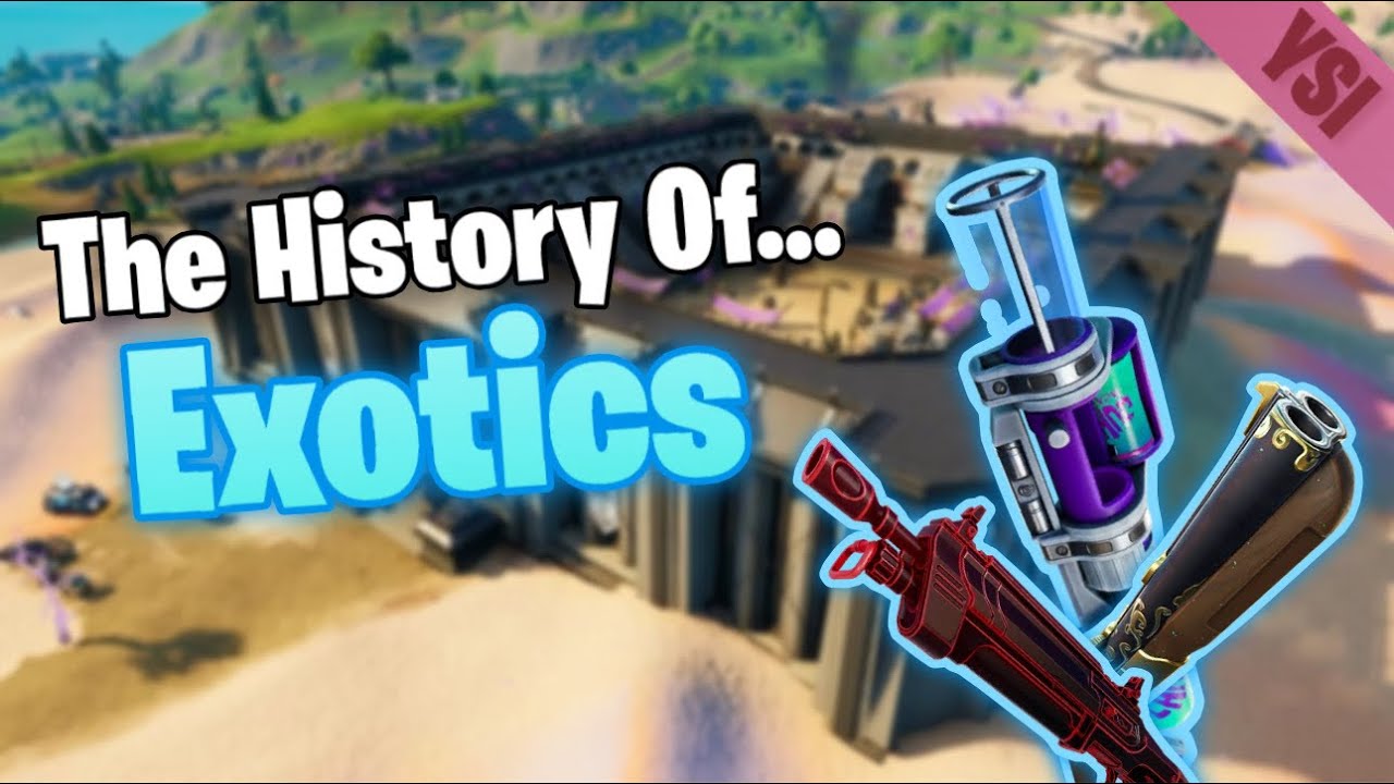 The Brief History Of The Exotic Rarity In Fortnite... - YouTube