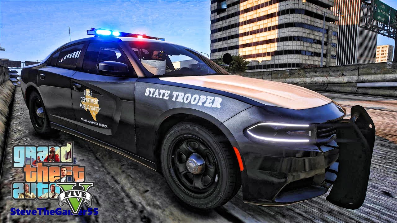 Playing GTA 5 As A POLICE OFFICER Highway Patrol| GTA 5 Lspdfr Mod ...