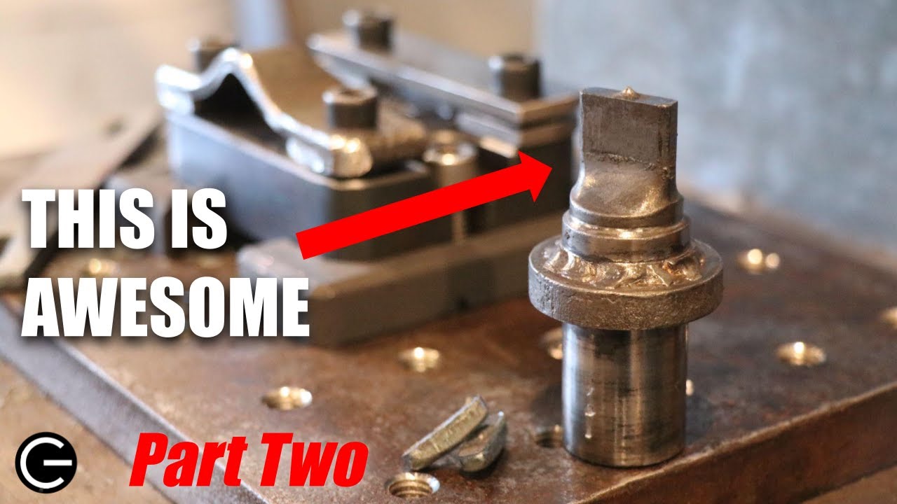 Finished Punch for the Fly Press: Part 2 - YouTube