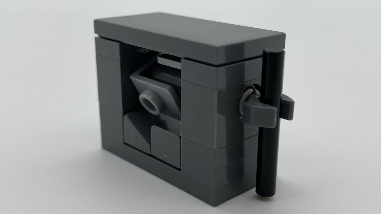 How to Build the SMALLEST LEGO Combination Safe/Lock | Easy Tutorial ...
