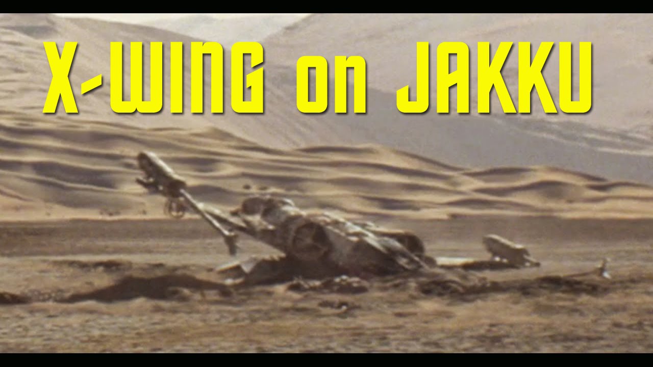 Crashed X-Wing on Jakku 1/72 Part 2 - The X-Wing (by Trevor) - YouTube