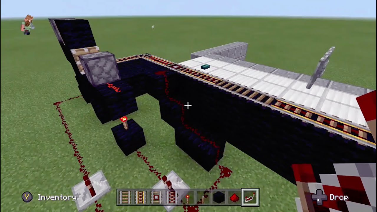 Minecraft Amusement Park 001 Ghost Train 001 - YouTube